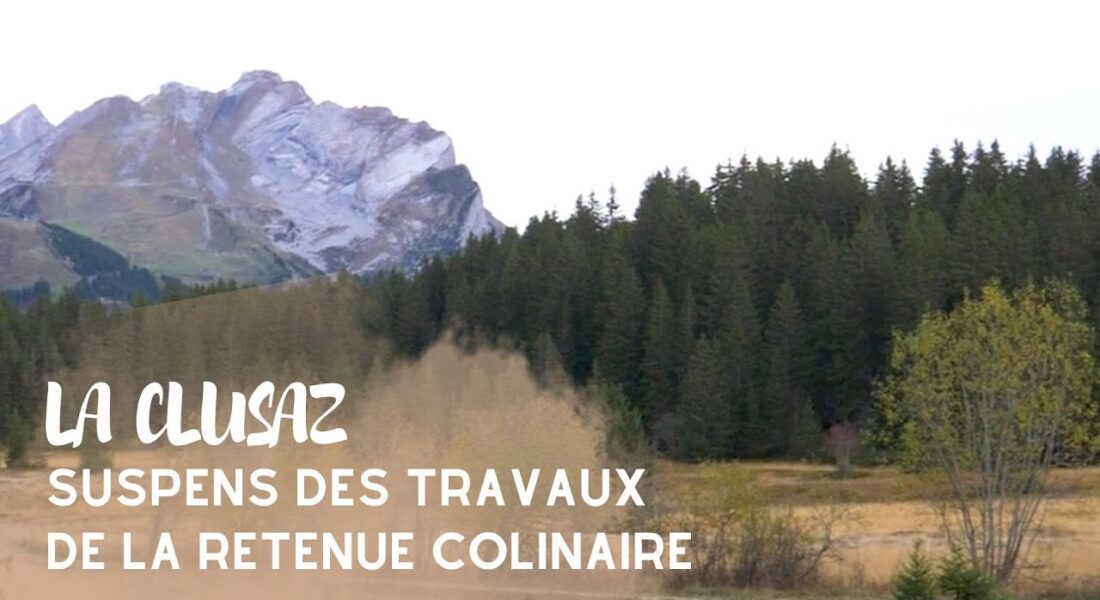 Suspension retenue collinaire La Clusaz : une solution innovante pour ...